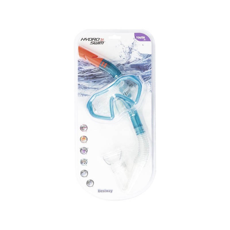 Lunettes De Plongée Avec Tuba Bestway 24029 Sparkling Sea ...